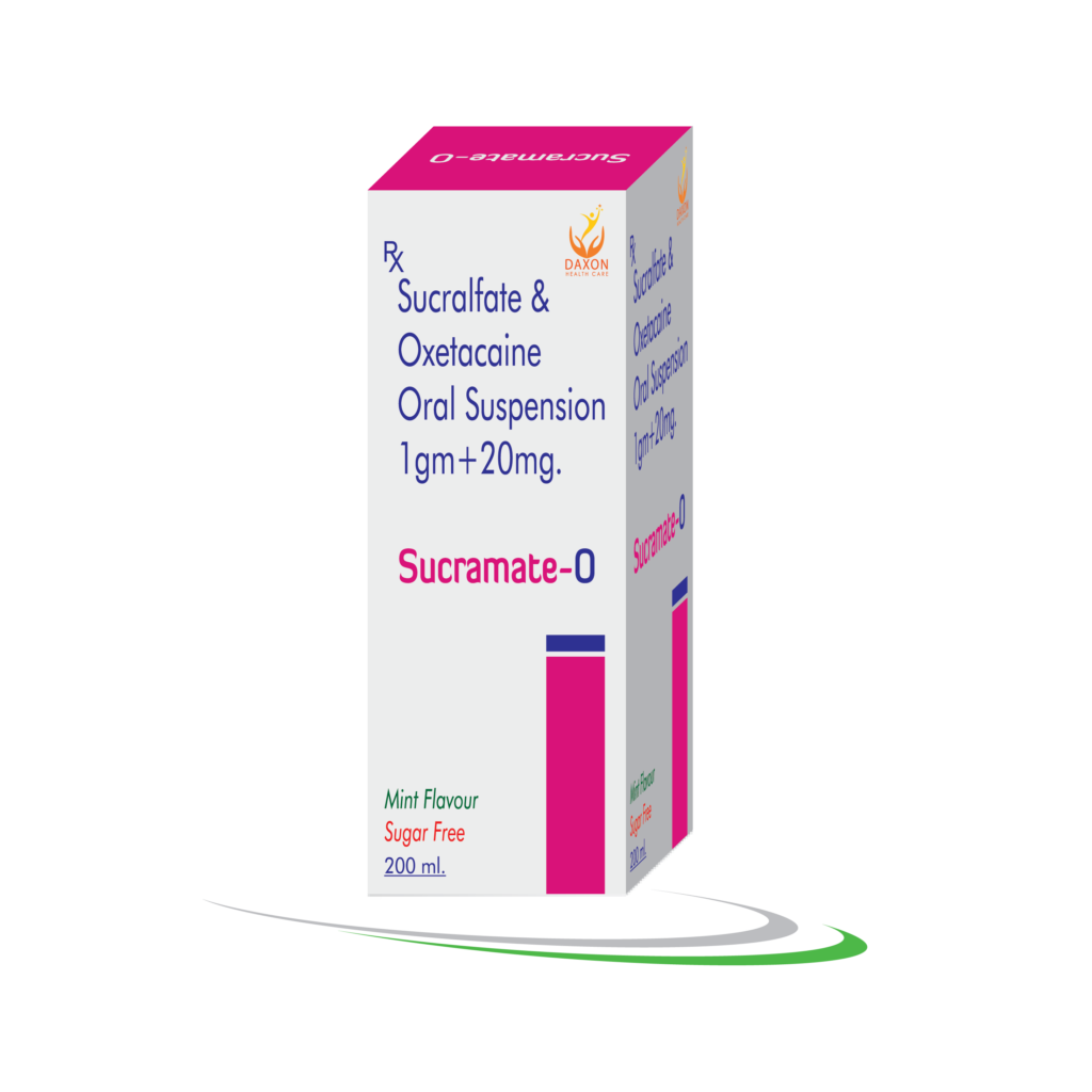 Sucramate-O Oral Suspension Mint Sugar Free – Daxon Healthcare | Where ...